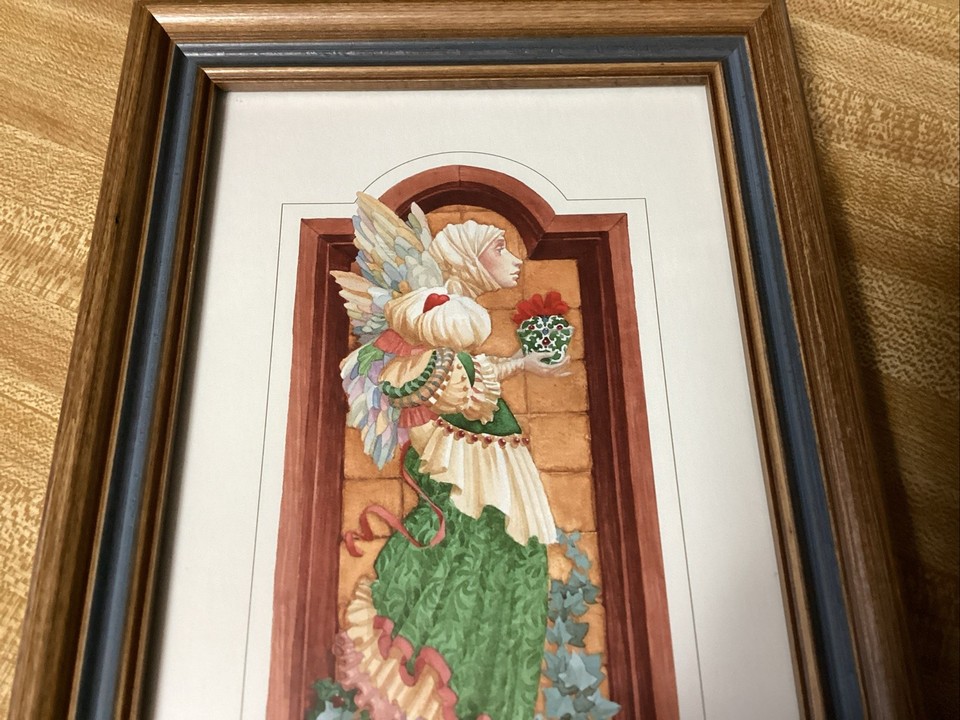 The Angel’s Gift James Christensen Framed Art Print Signed Whimsical ...
