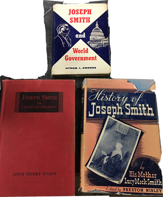 Lot Of 3 Books About Joseph Smith | eBay