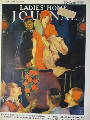 ladies home journal sep 1930 illus by robert lee, black porter and ...