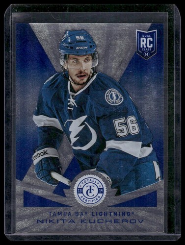 2013-14 Totally Certified - Rookie Platinum Blue #173 Nikita Kucherov ...