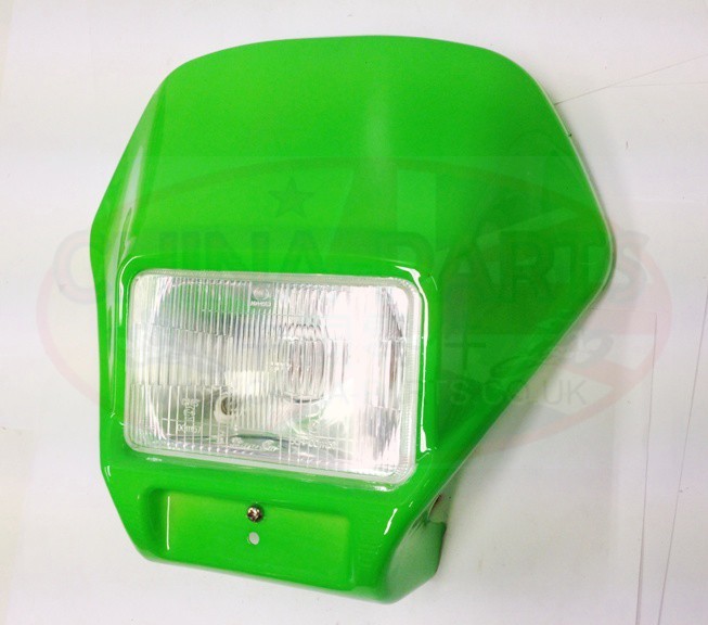 Motorcycle Green Headlight & Fairing for Chinese GY125 Motorcycle | eBay