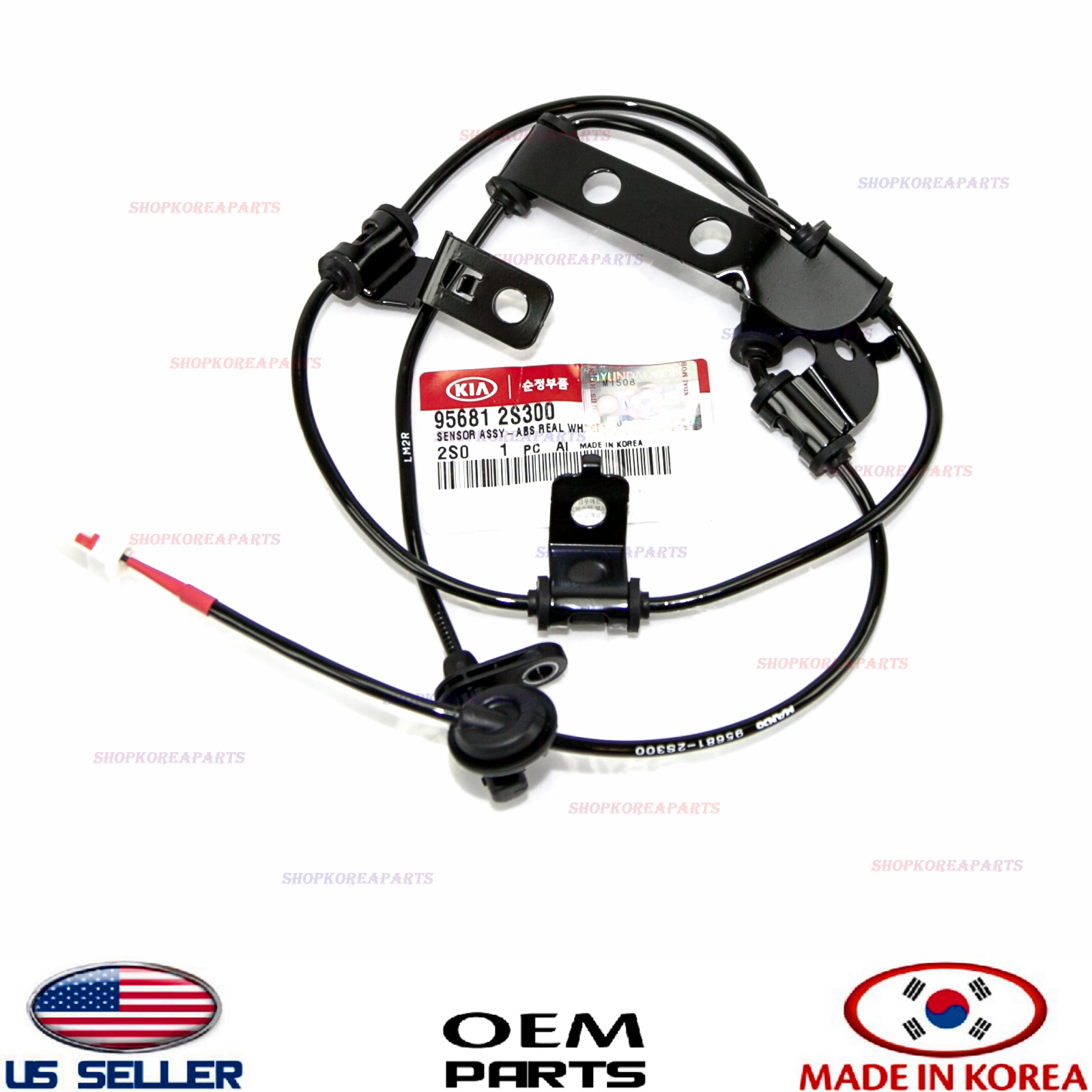 Genuine OEM ABS Wheel Speed Sensor for Kia 956812S300 for sale online ...