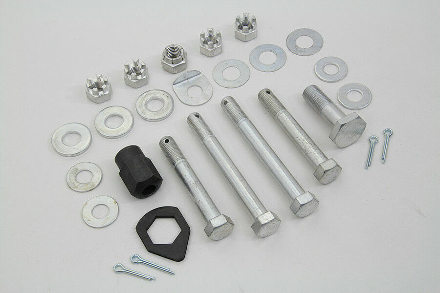 Upper and Lower Motor Mount Bolt Kit Cadmium for Harley Davidson by V ...