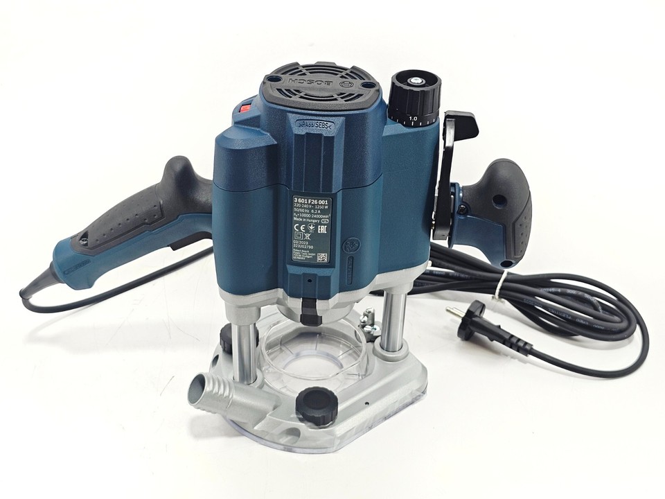 BOSCH GOF 1250 CE 3 601 F26 001 Professional Wood Working Router 220V ...