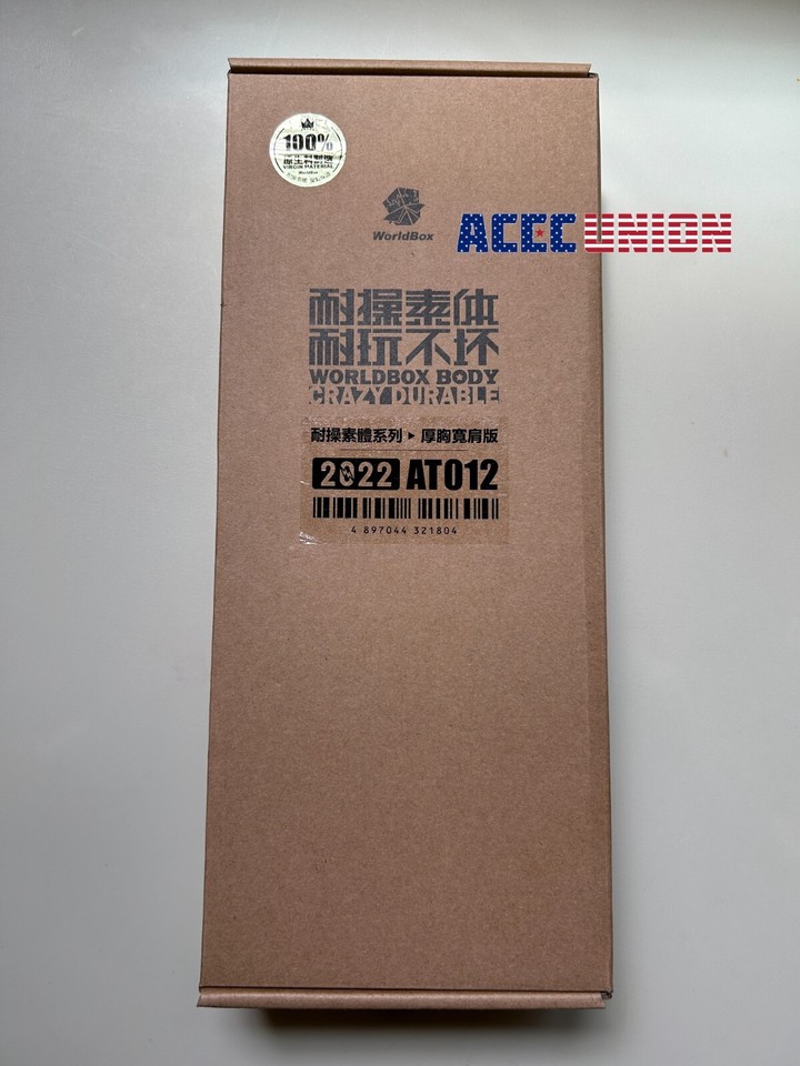 1/6 Muscular Male Figure Body Strong Durable WORLDBOX AT012 For 12 ...