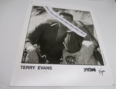 Terry Evans Blues Great Promotional 8x10 Picture B&W | eBay