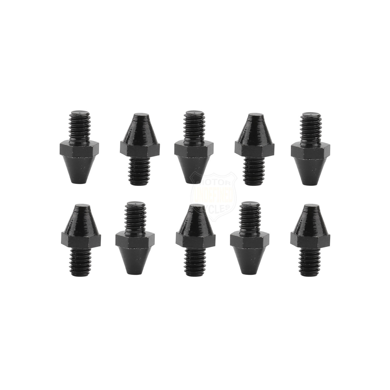 Black Cleats Pin Replacement For Harley Foot Pegs Floorboard Brake Pad ...