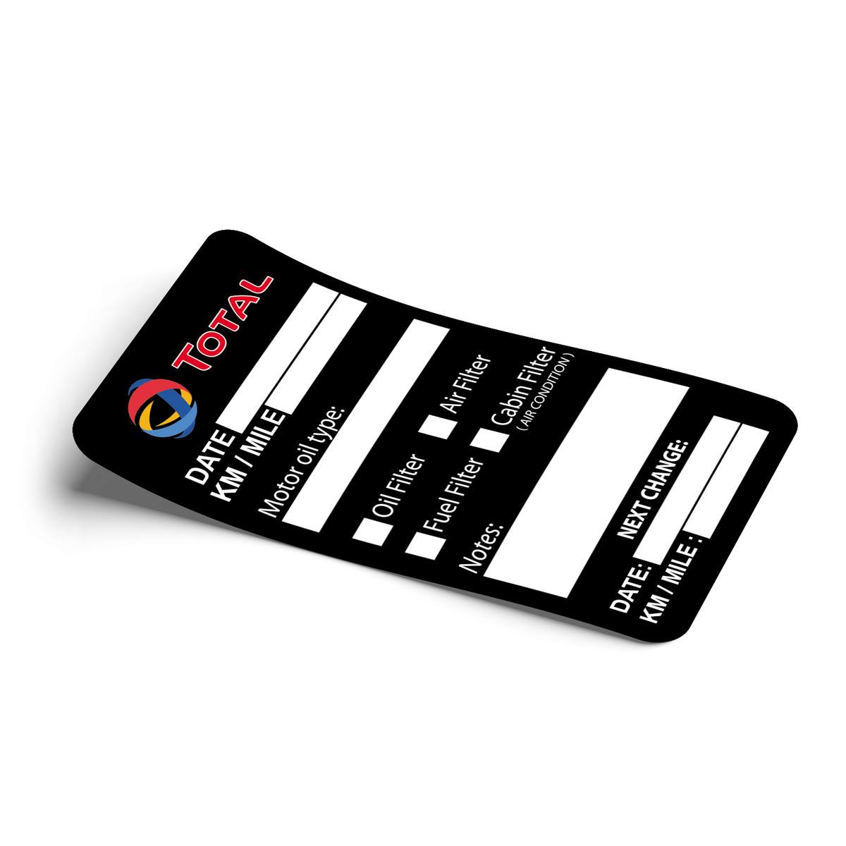 Total Oil Logo Black