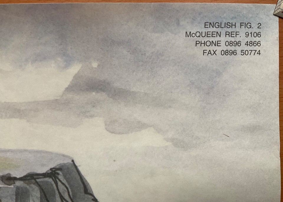 BRITISH ARMY ENGLISH LANDSCAPE TARGET INDICATION PANORAMA FIG. No. 2 ...