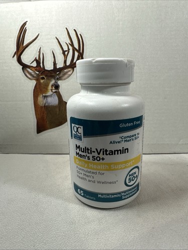 Quality Choice Men's 50+ Multi-Vitamin - 65 Tablets - Ex: 5/27 FREE ...