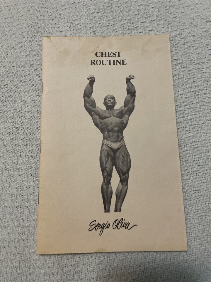 SERGIO OLIVA Bodybuilding Course 4 Booklet Set RARE Vintage ORIGINAL | eBay