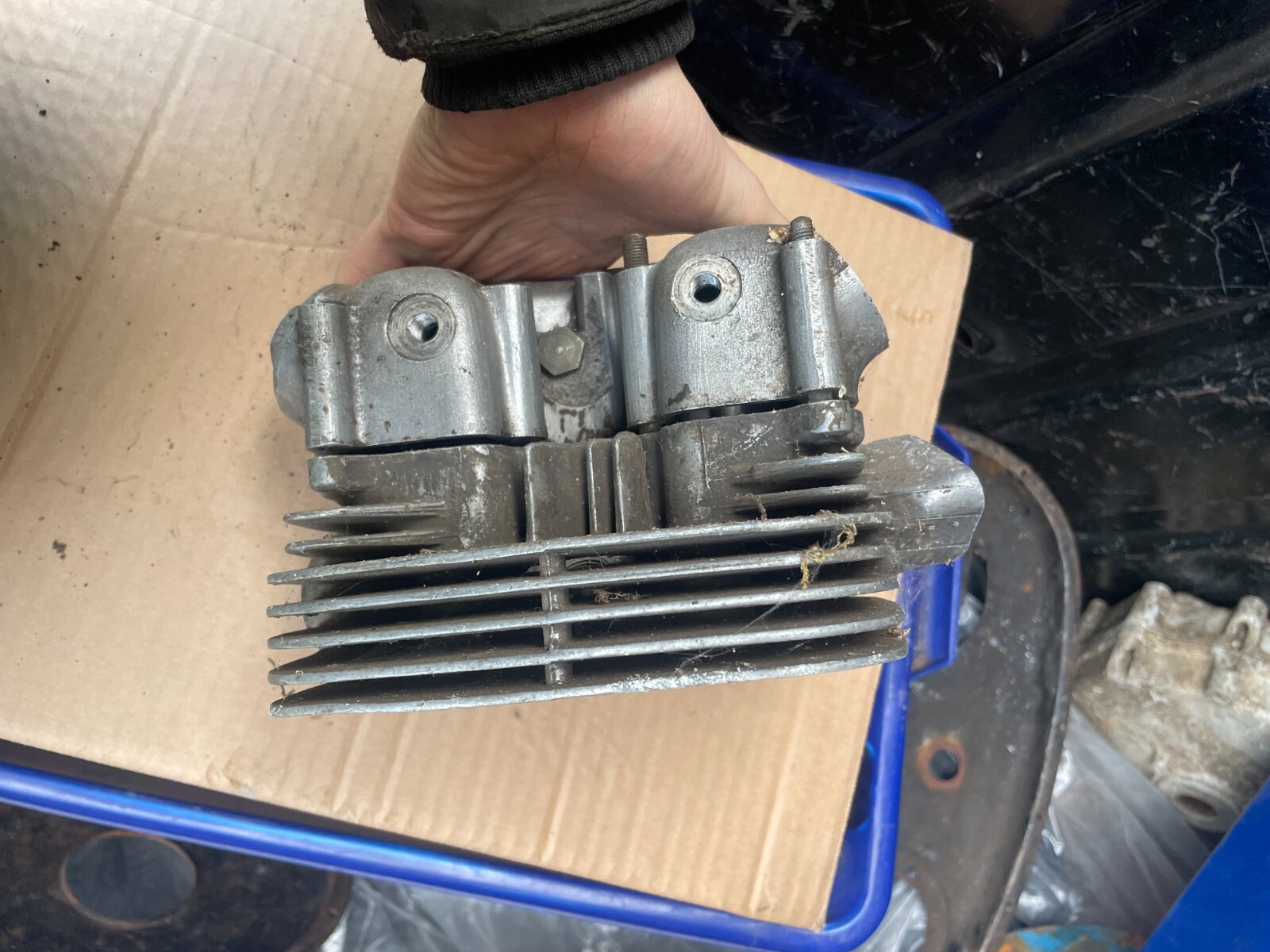 BSA B25 Triumph T25 Cylinder Head | eBay