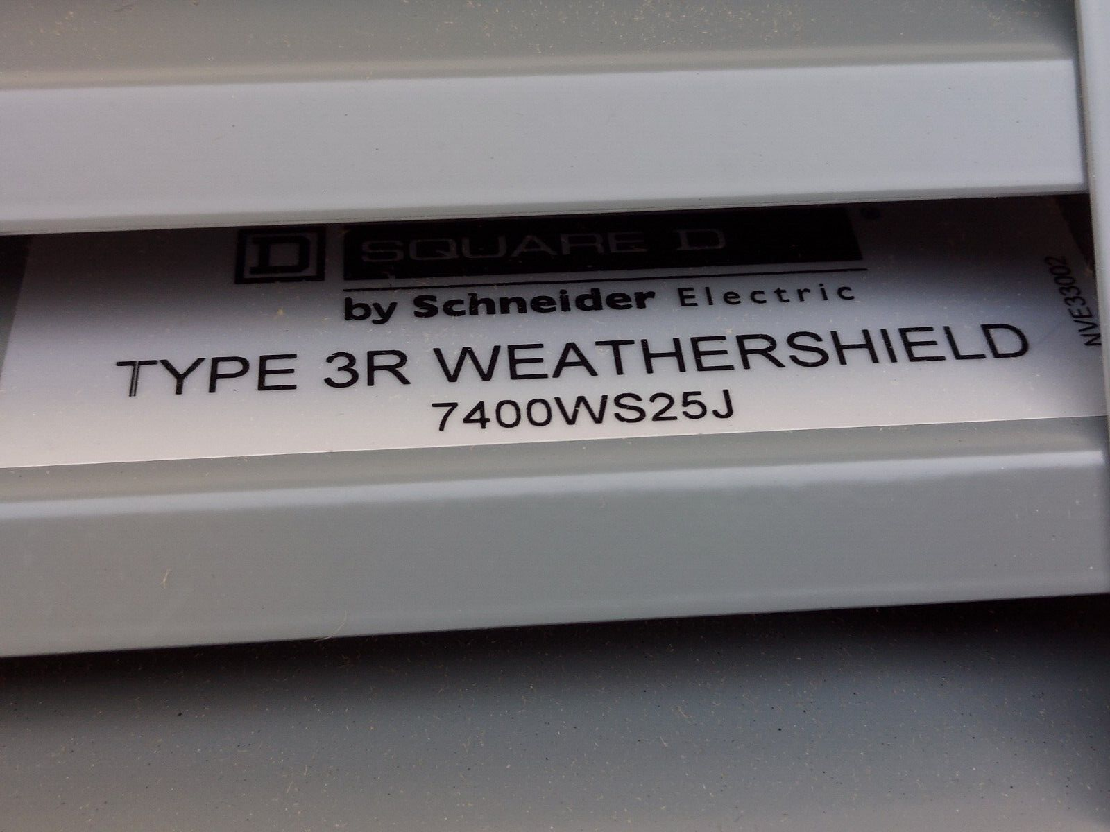 Square D 7400WS25J Weathershield Kit 25J Transformer Conversion to NEMA ...