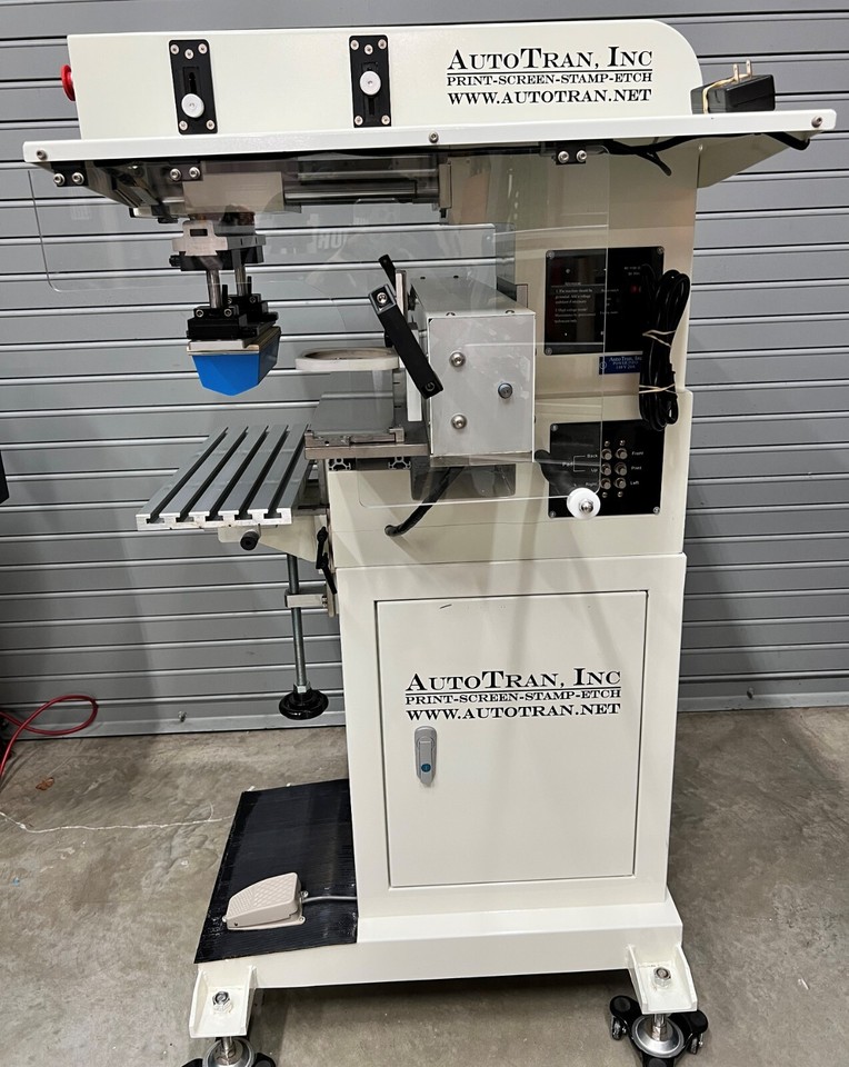 Pneumatic Pad Printer with Sealed Ink Cup and Shuttle 110v | eBay