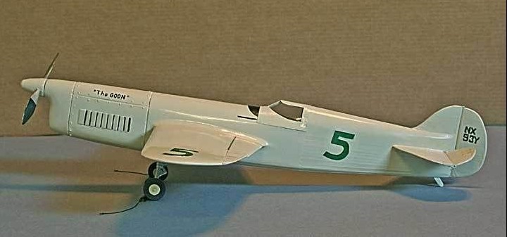 Chester Goon Monoplane Racer Airplane Wood Model Replica Big Free ...