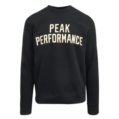 Peak Performance Men's Sweatshirt Navy Block Letters Long Sleeve (S02 ...