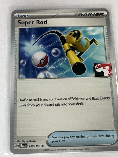 Super Rod Play! Pokemon Prize Pack Series 4 5 Non-Holo Stamped Promo ...