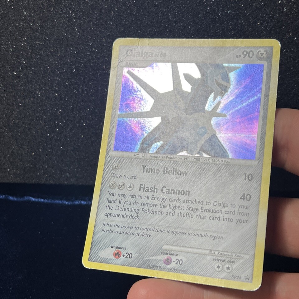 Dialga DP26 Black Star Promo Holo Pokemon Card MP | eBay
