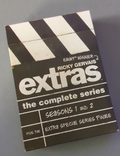 Extras: The Complete Series Ricky Gervais, Stephen Merchant HBO DVD Box ...