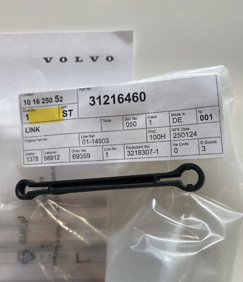 Genuine Volvo Swirl Flap Throttle Link Arm Rod: 2.4 D5 V70 XC60 XC90 ...