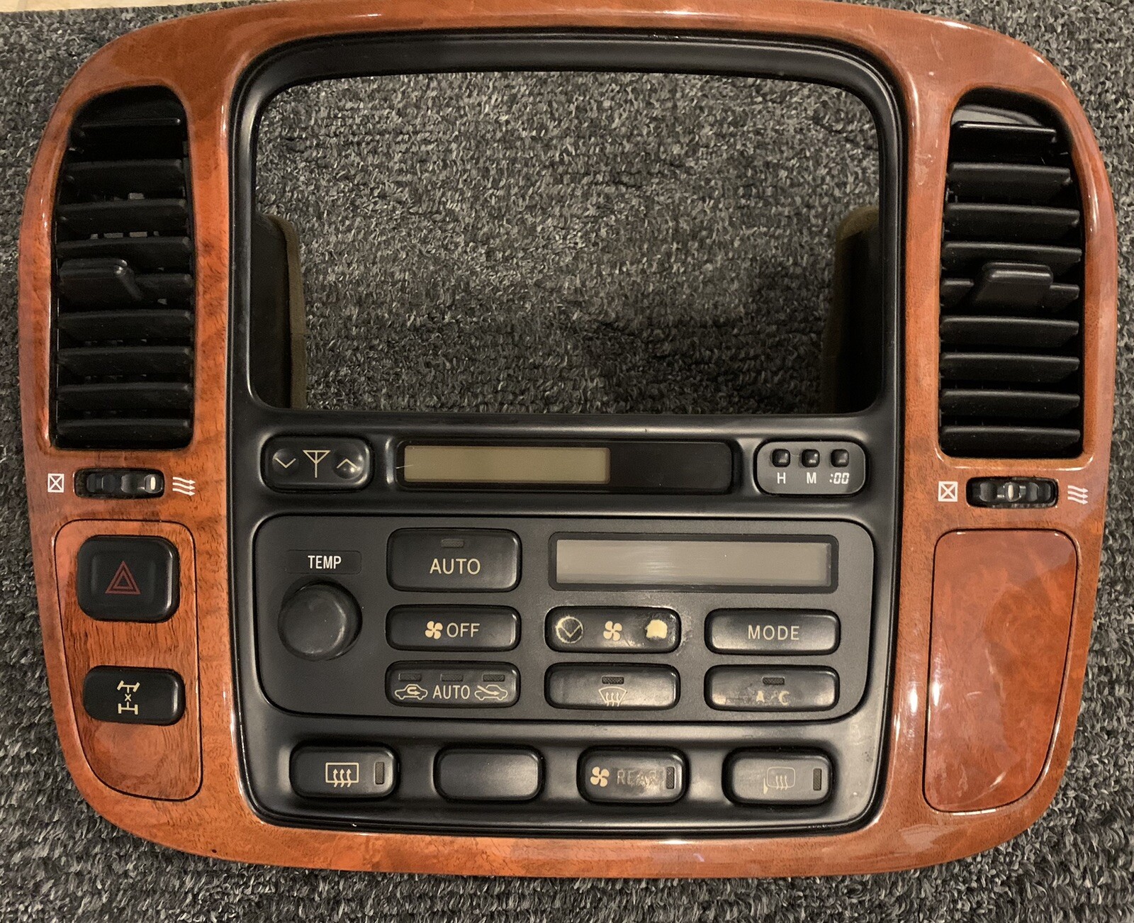 98-02 Lexus Lx470 Heater AC Heat Climate Controls With Woodgrain 88650 ...