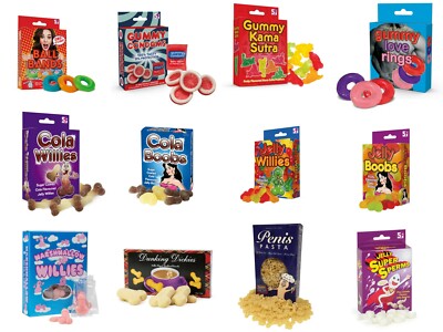 Fun Novelty Gummy Jelly Sweets Joke Prank Funny Valentines Day Gift for ...