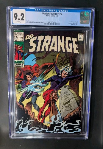 Doctor Strange #176 (Marvel Comics 1969) CGC 9.2 WHITE PAGES | eBay