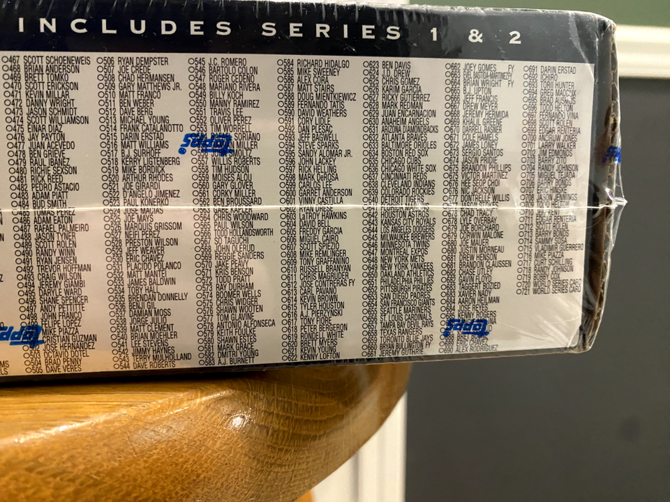 2003 Topps Baseball MLB Complete Box Set - New Factory Sealed - 720 ...