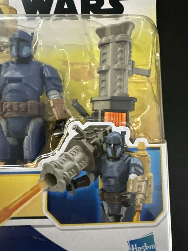 Hasbro Star Wars Paz Vizsla w Jet Pack & Rocket Launcher 4in Figure NEW ...