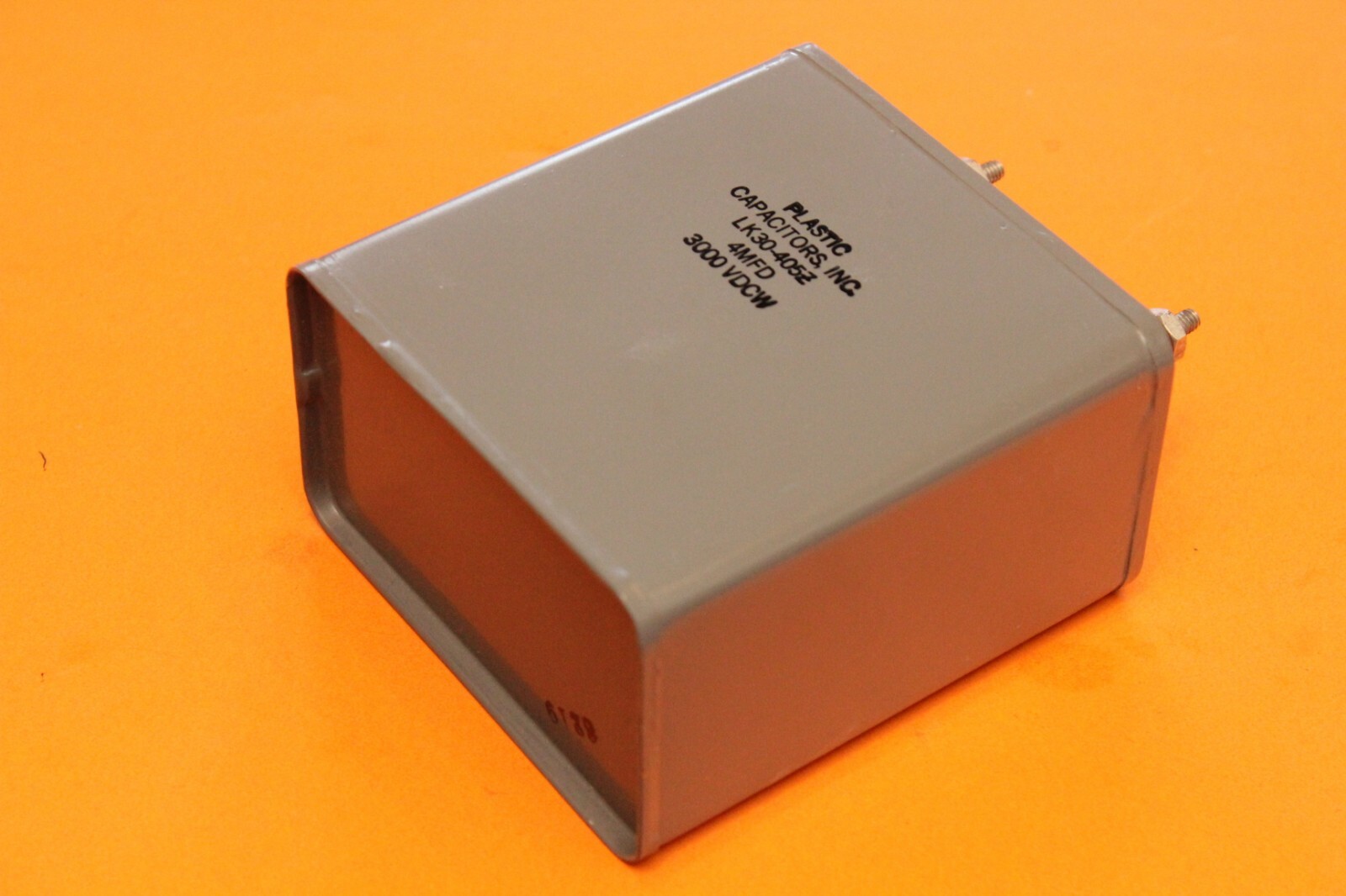 PAPER IN OIL PIO CAPACITOR LK30-405Z 4uF 3000VDCW 3kW by PLASTIC ...