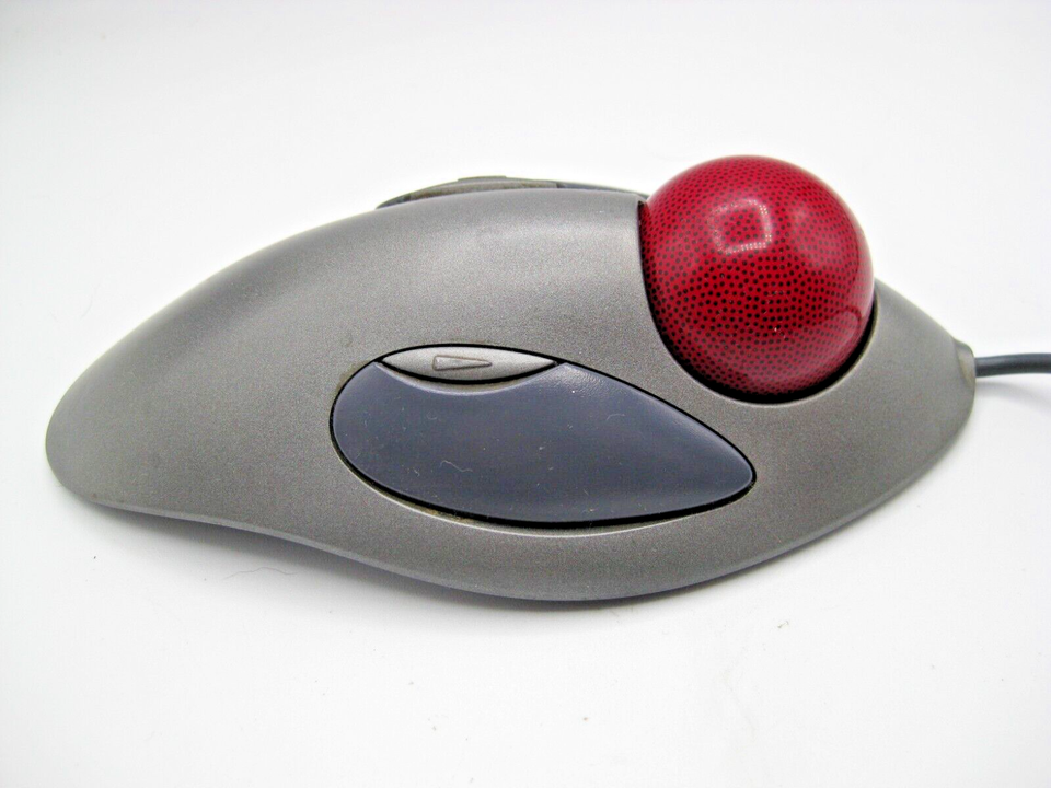 Logitech T-BC21 USB Wired Optical Trackman Marble Mouse Trackball | eBay