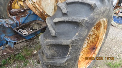 FORD 4000 TRACTOR 16.9 X 30 TIRES AND WHEELS........RIMS NOT GREAT | eBay