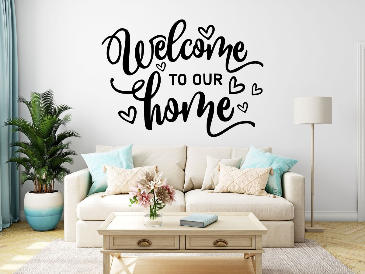 Welcome Wall Decals Quotes Hd Images Welcome Home Wall Decal