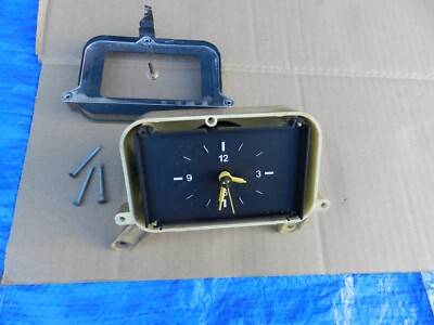 HOLDEN HZ PREMIER YELLOW NEEDLE DASH CLOCK/SUITS HZ PREMIER/GC | eBay ...