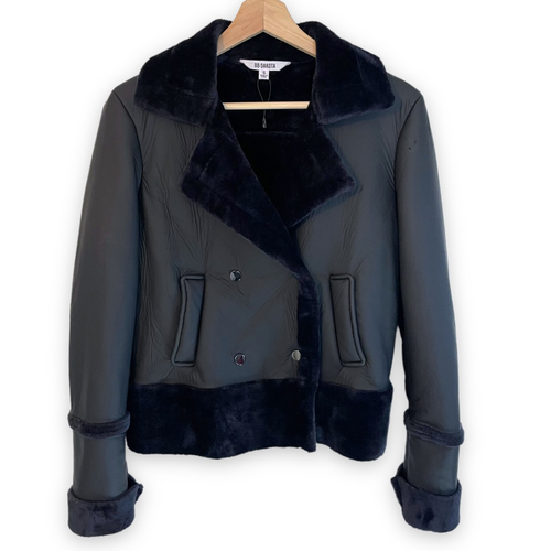BB Dakota Shearling Bomber Jacket | eBay