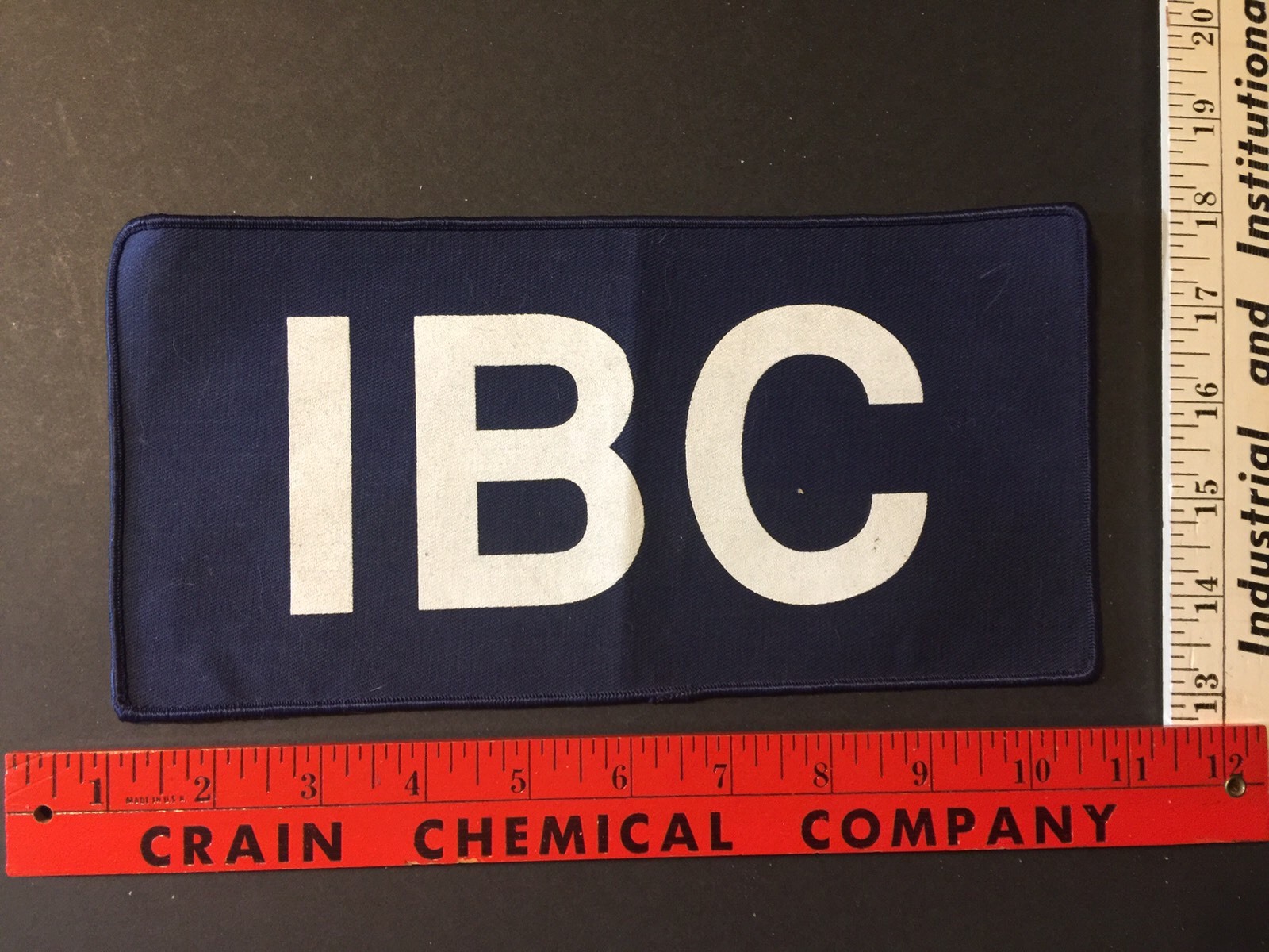 IBC Large Back Of Jacket Patch 74L | eBay
