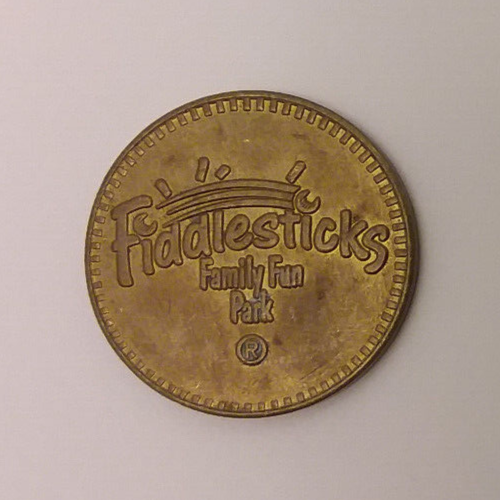 Fiddlesticks Family Fun Park Arcade Tempe, AZ Game Token 22mm | eBay