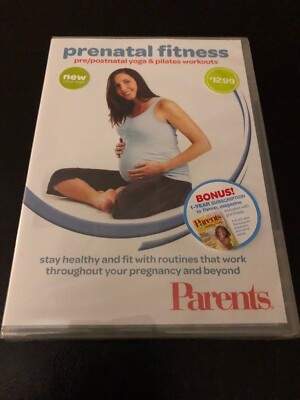 prenatal fitness pre/postnatal yoga & pilates workouts DVD | eBay