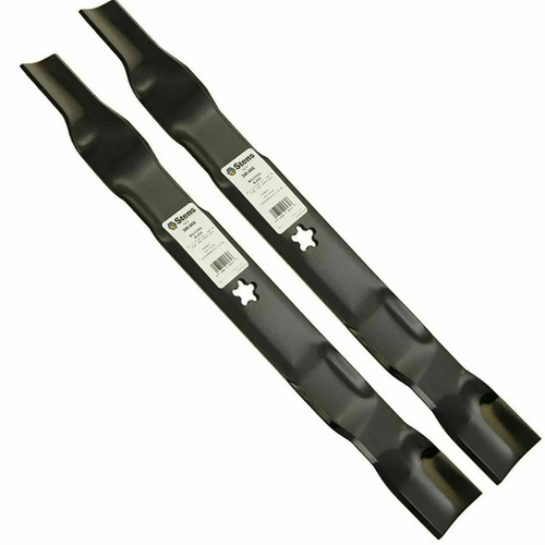 2 Mower Mulching Blade For Craftsman 42 Inch LT1000 LT2000 White ...