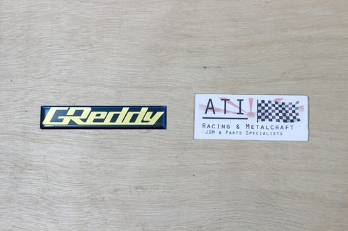 JDM Greddy Blue & Gold Emblem Badge, N.O.S | eBay Australia