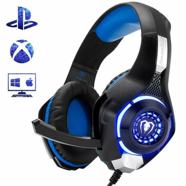 Beexcellent GM-1 Gaming Headset with Surround Sound & Noise-Isolation ...