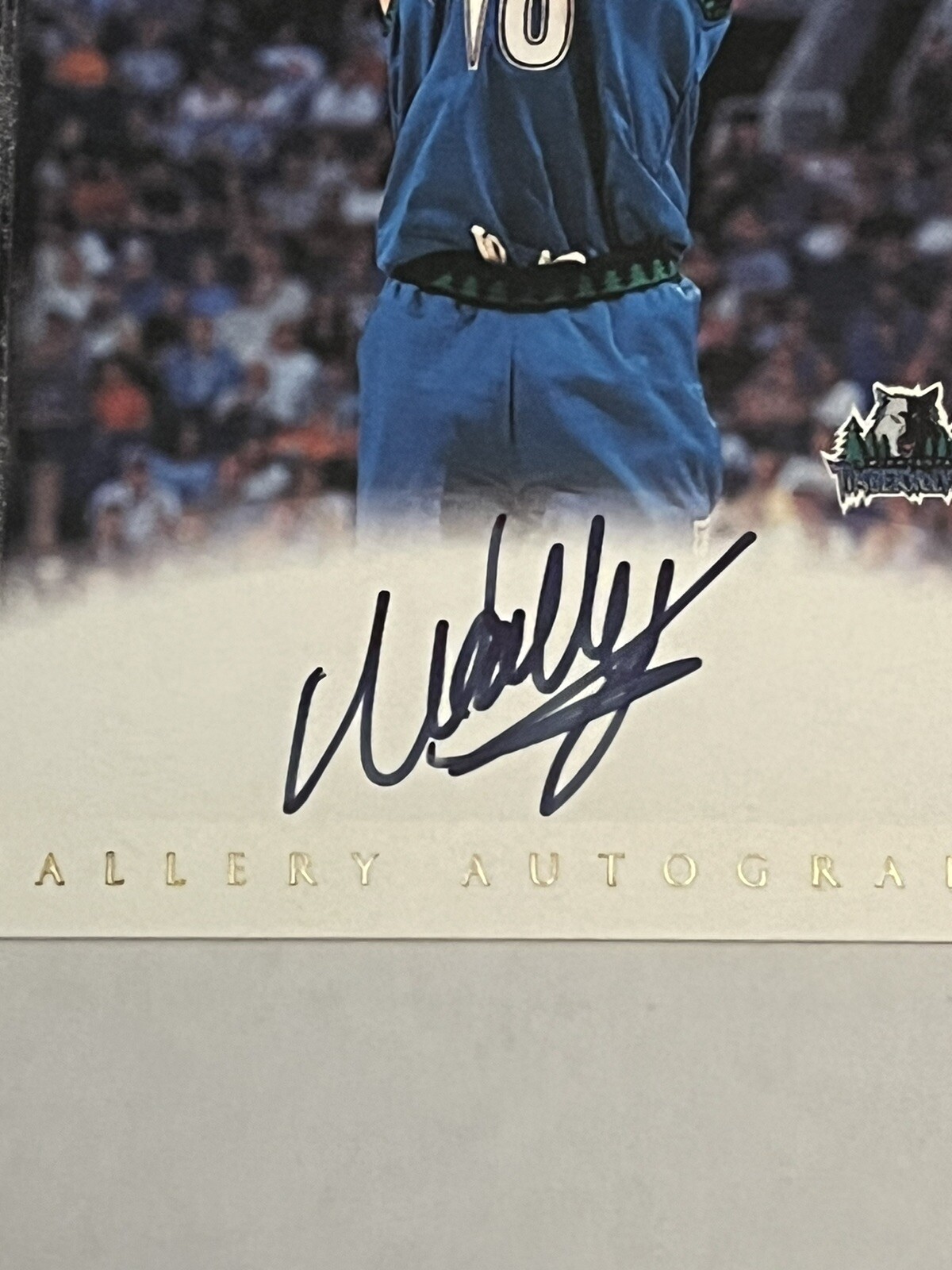 Wally Szczerbiak 1999-00 Topps Gallery Autograph Auto RC Minnesota ...