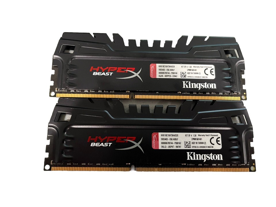 KINGSTON HYPER BEAST (2X4GB) DDR3 RAM Model PXD38G2133C11K | eBay