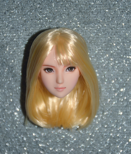 Obitsu 1:6 Female Head Sculpt Short Blonde Girl For 12" Ph UD JO LD ...