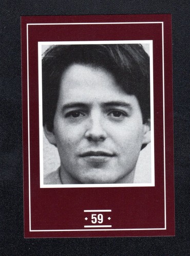 Matthew Broderick Actor Ferris 1991 Face To Face Game Famous Celebrity ...