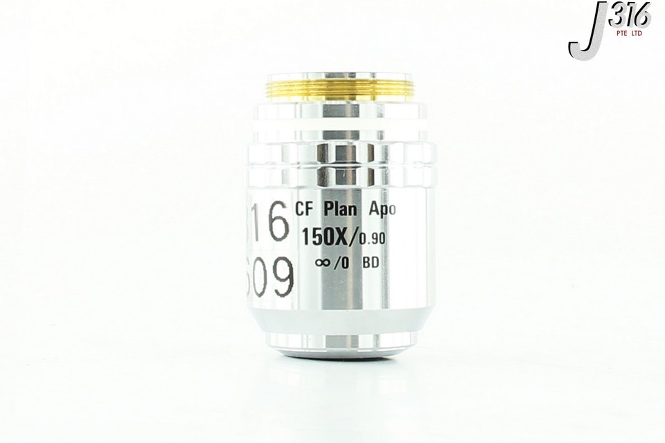 3609 NIKON 150X CF PLAN APO MICROSCOPE OBJECTIVE LENS 150X/0.90 WD 0.29 ...