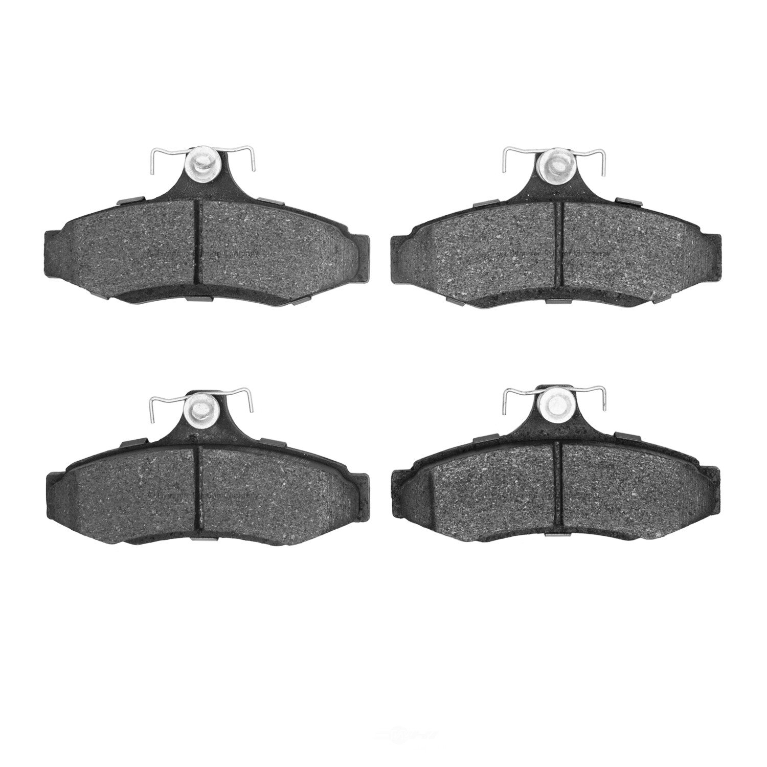 Disc Brake Pad Set-5000 Advanced Brake Pads - Semi Metallic DFC 1551 ...