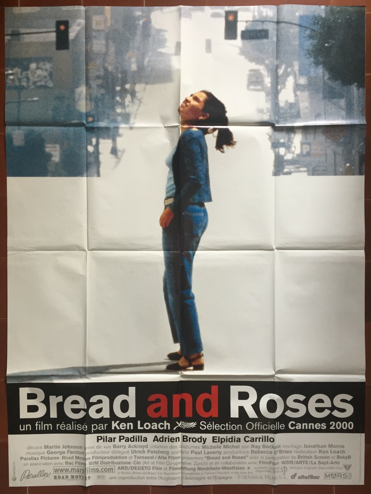 Poster Bread And Roses Adrien Brody Ken Loach 120x160cm | eBay Australia