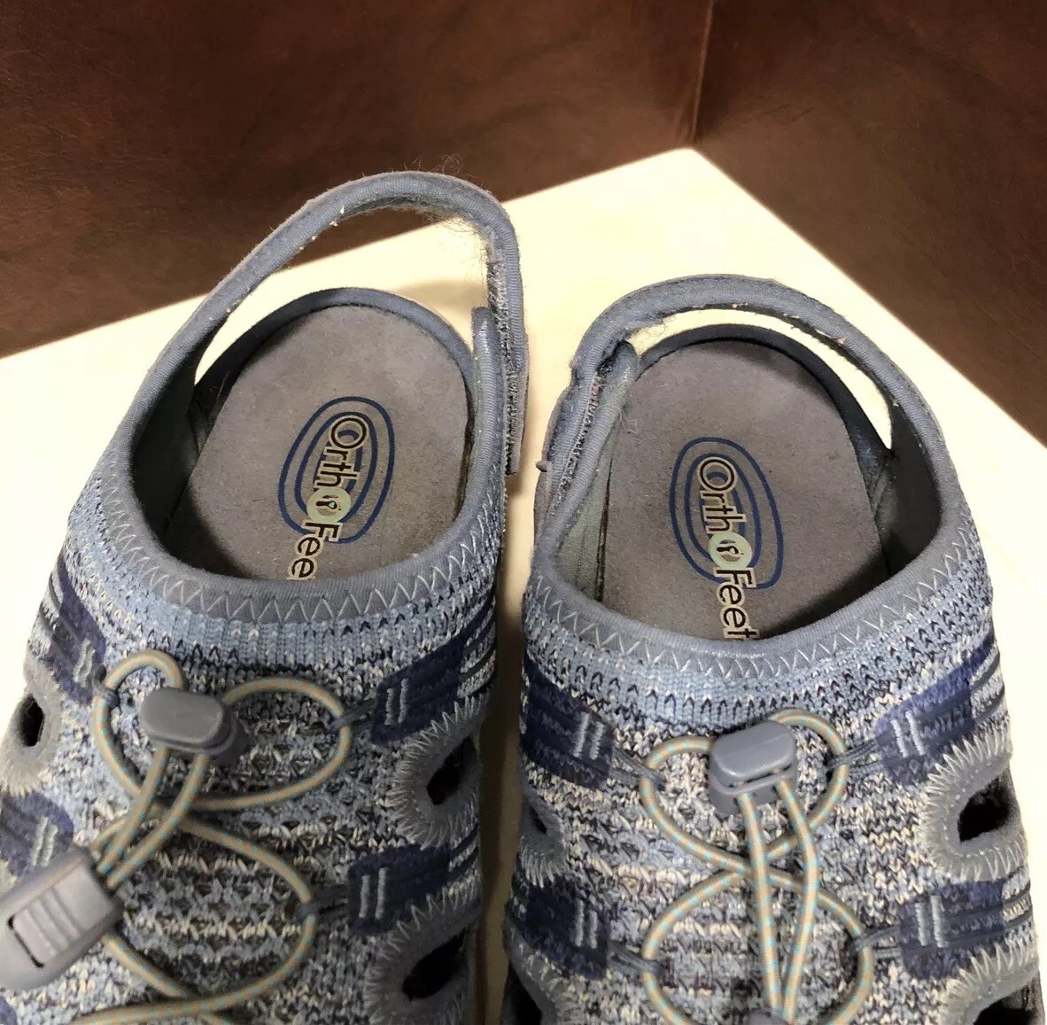 Orthofeet Sz 9 2E Sandals 806 BioFit Laguna Stretch Knit Closed Toe | eBay