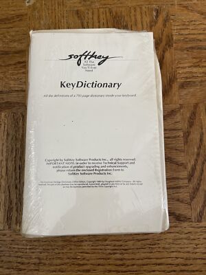 SoftKey Key Dictionary Computer Diskett | eBay